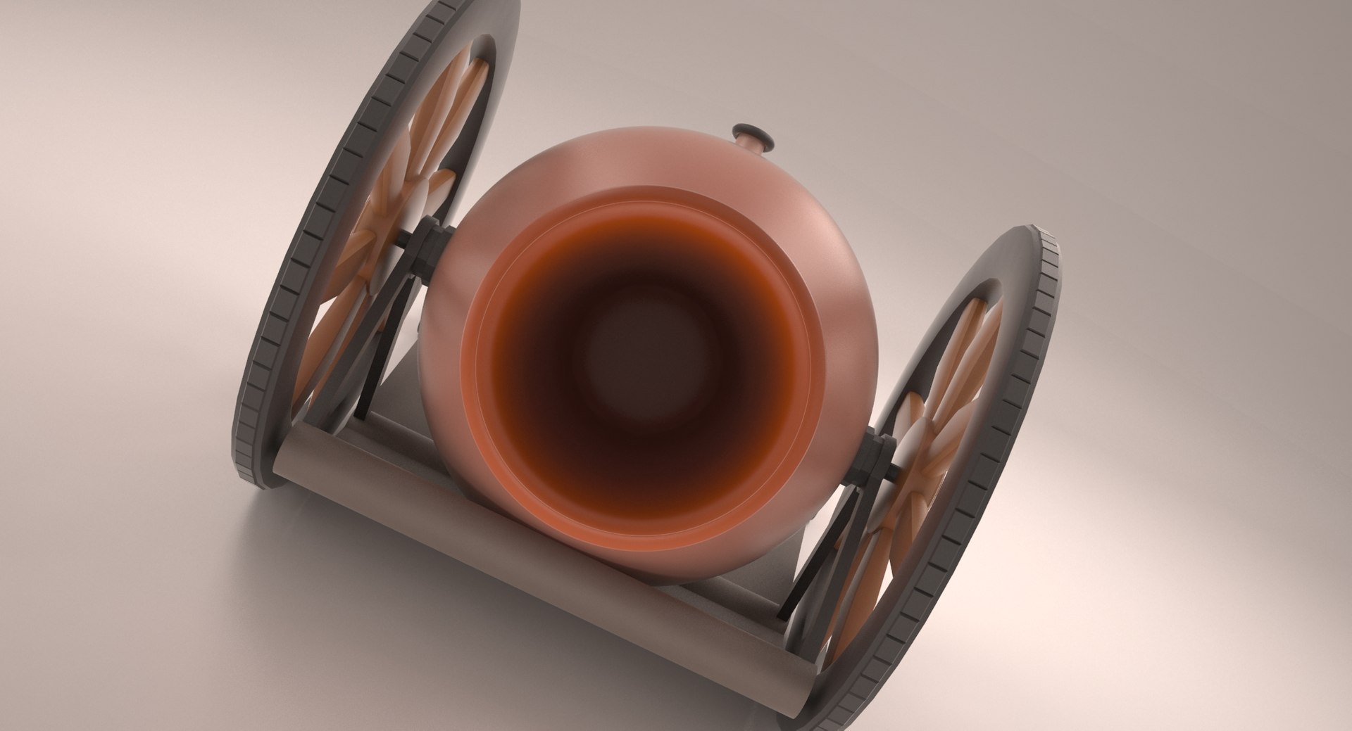 Cannon Wheel 3D - TurboSquid 1279083