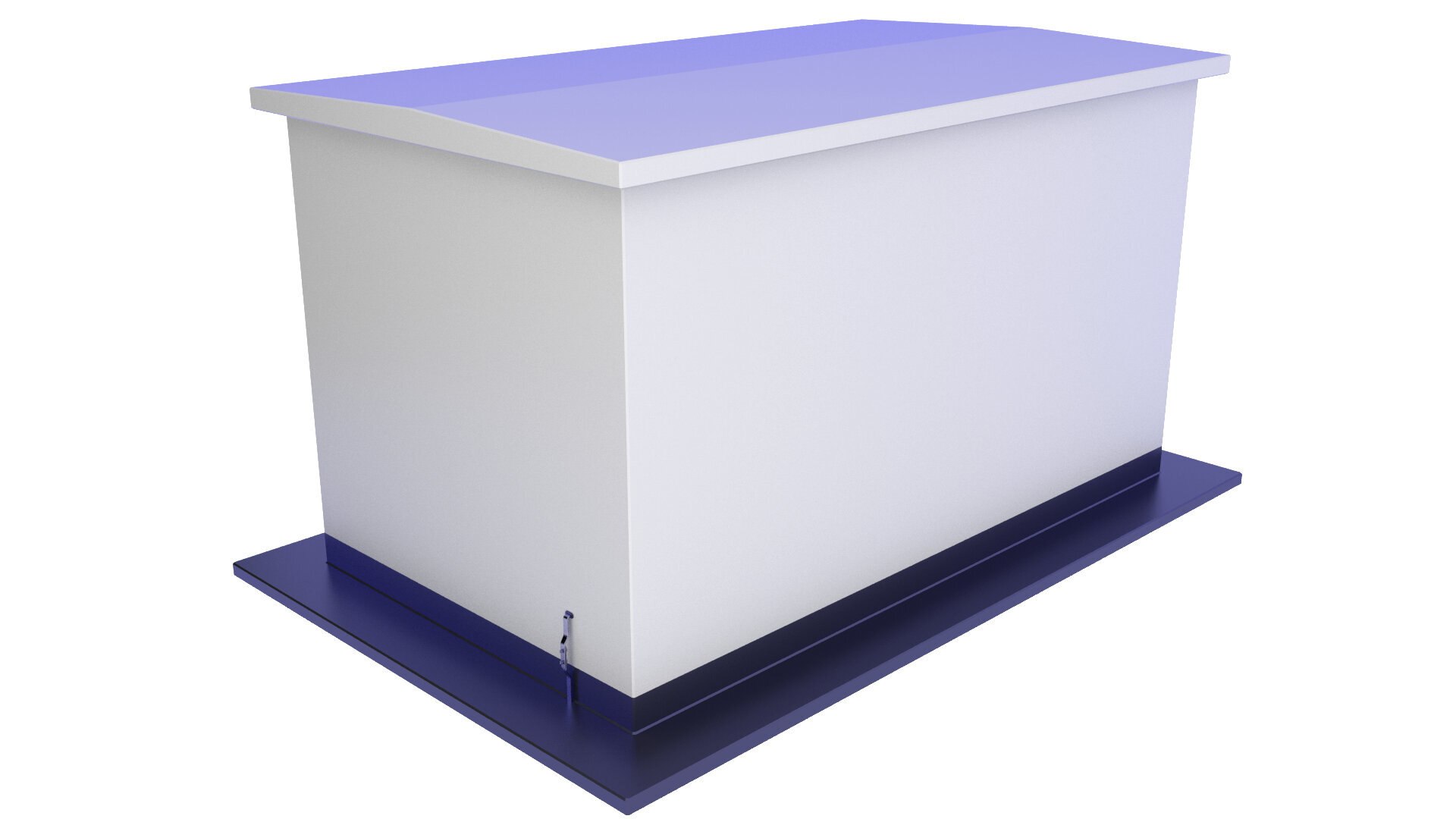 Concrete Transformer Substation Building Electrical Box 12 3D Model ...