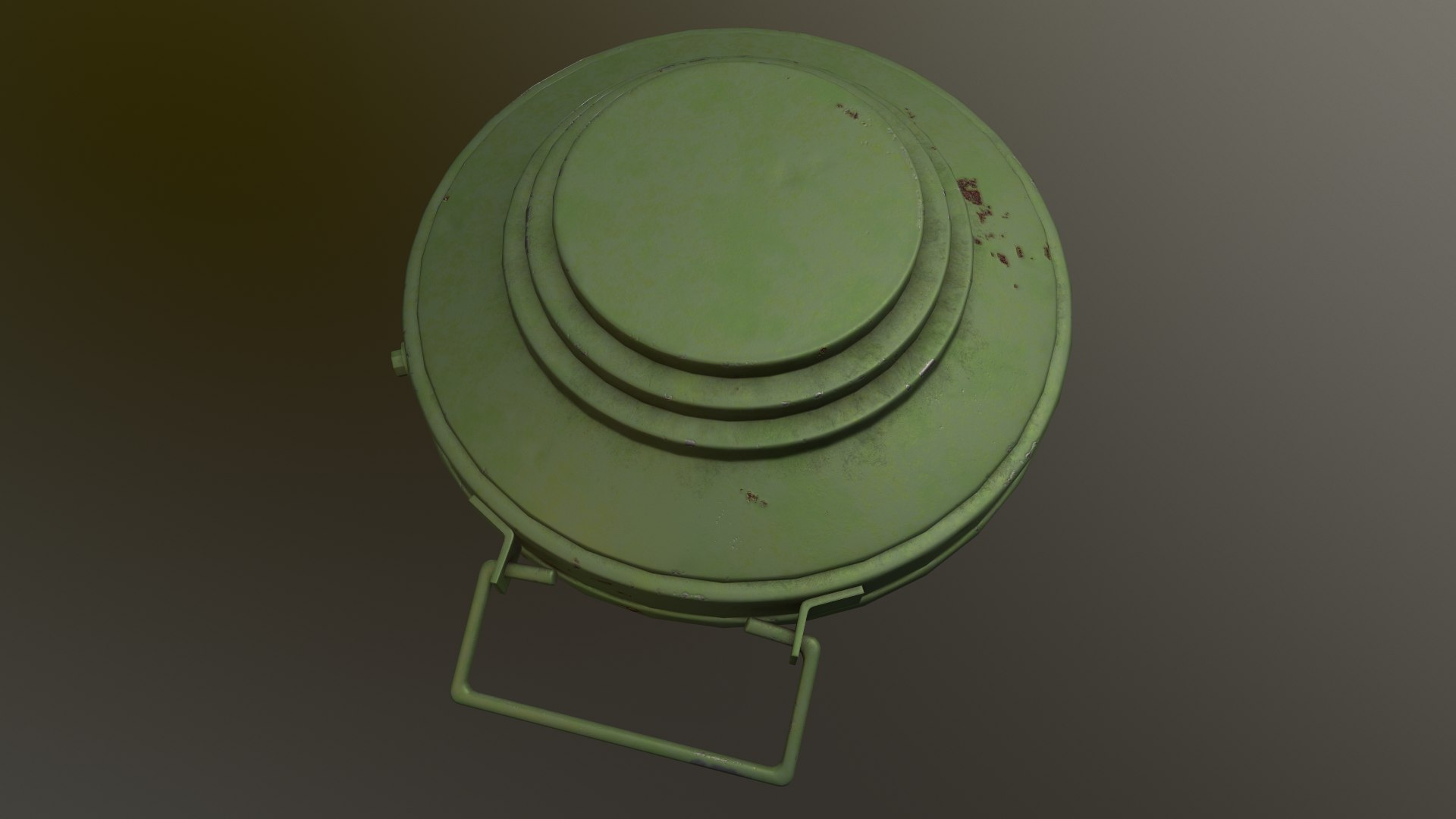 3D Soviet Anti Tank Land Mine - TurboSquid 2134470