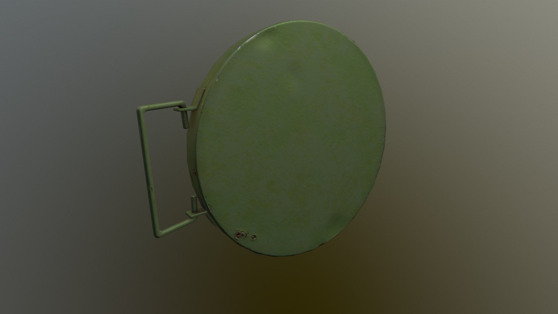 3D Soviet Anti Tank Land Mine - TurboSquid 2134470