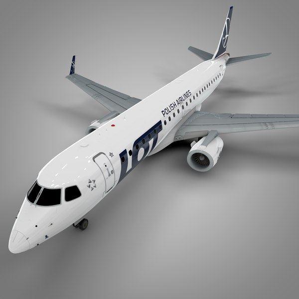 3D Embraer-Embraer-190 Models | TurboSquid