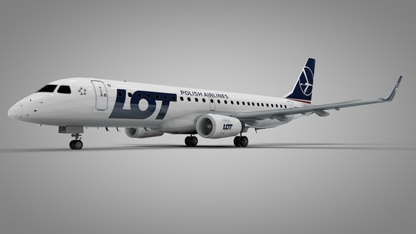 Lot embraer190 l631 3D model - TurboSquid 1529629
