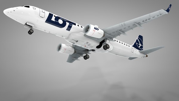Lot embraer190 l631 3D model - TurboSquid 1529629