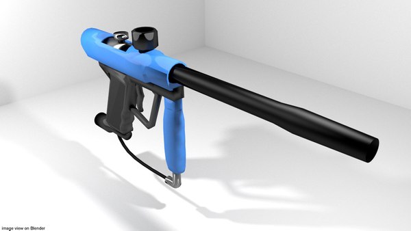 Paintball Gun 3D Models for Download | TurboSquid