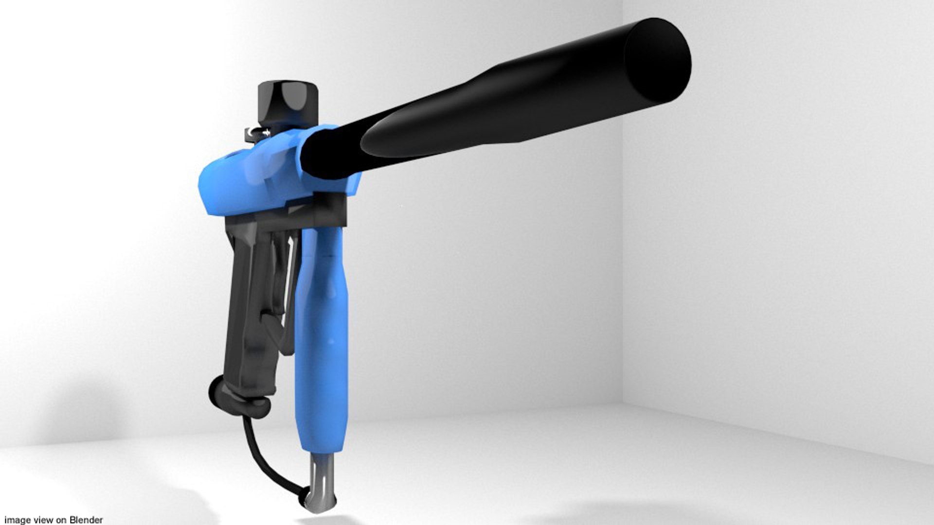 3d Model Marker Paint Paintball