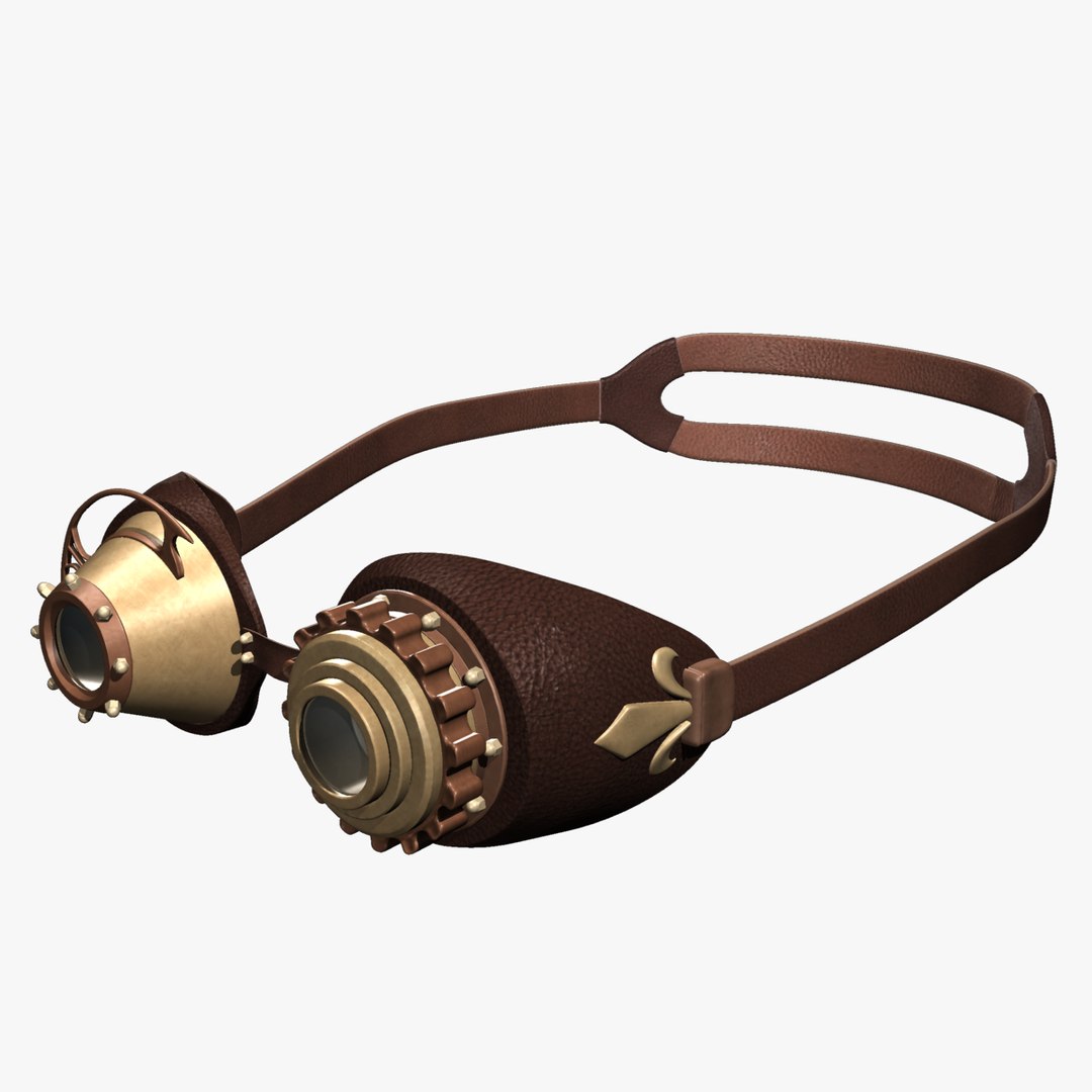 Steam Punk Goggles 3d Model