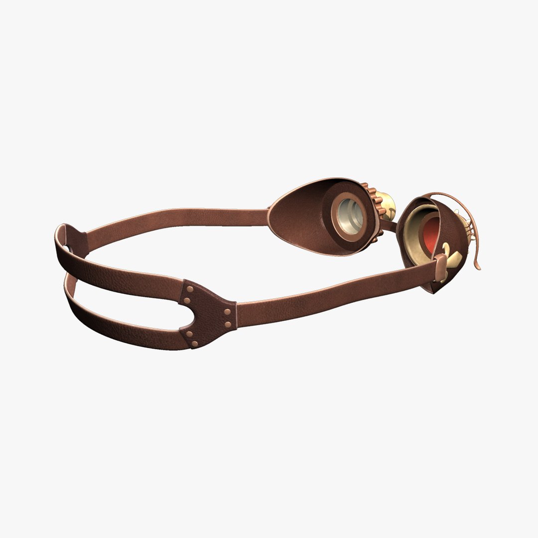 Steam Punk Goggles 3d Model