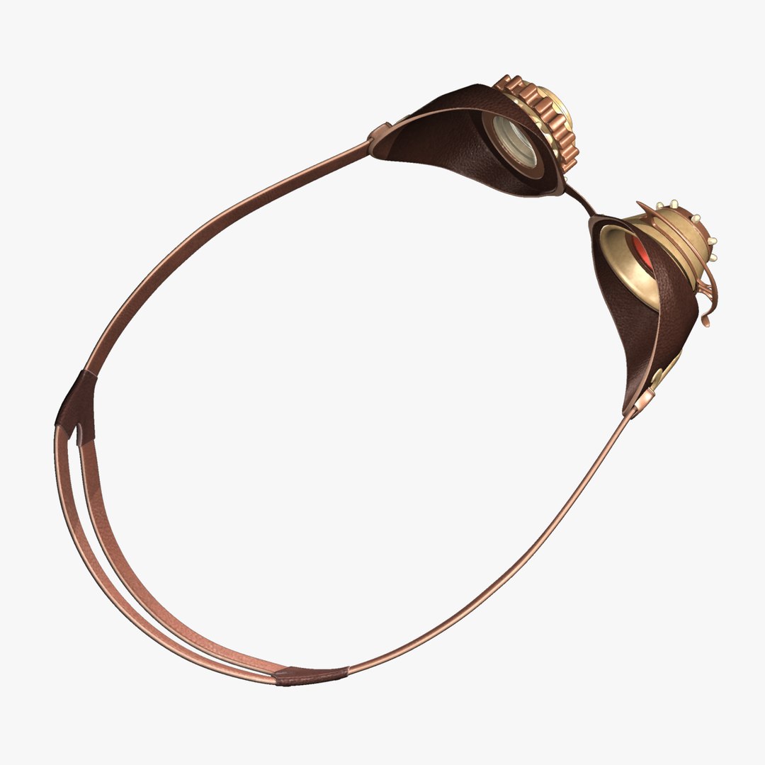 Steam Punk Goggles 3d Model