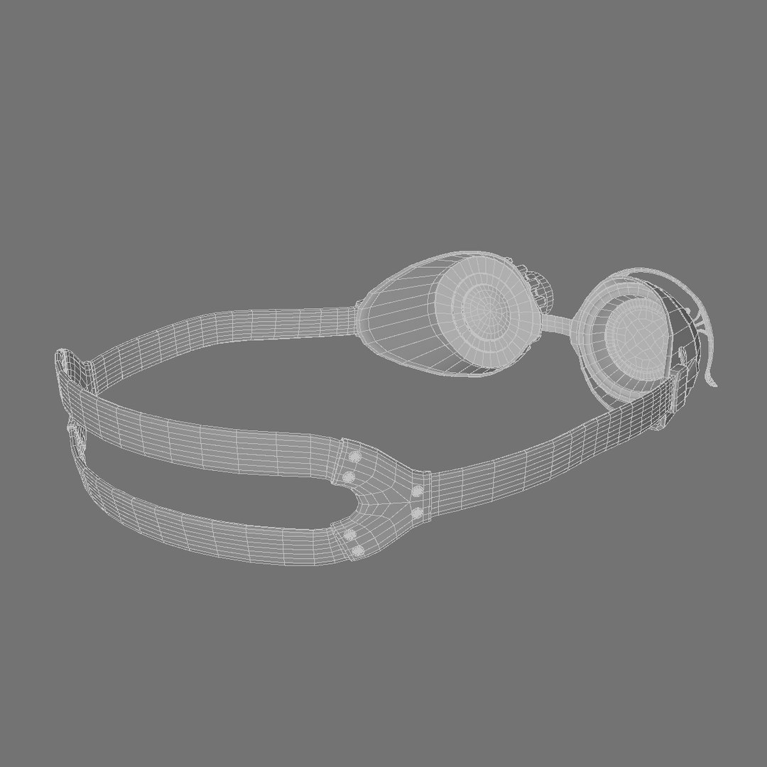 Steam Punk Goggles 3d Model