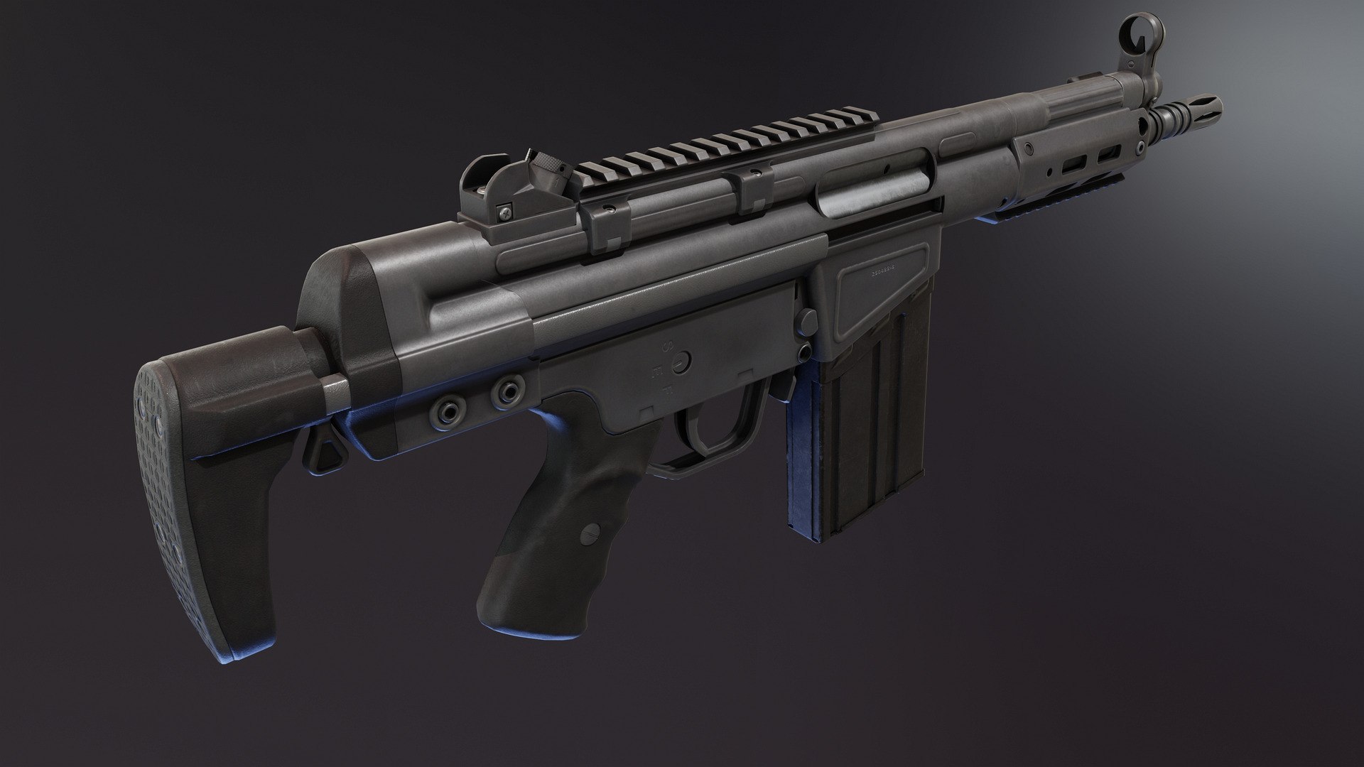 G3 Battle Rifle Model - TurboSquid 2245714