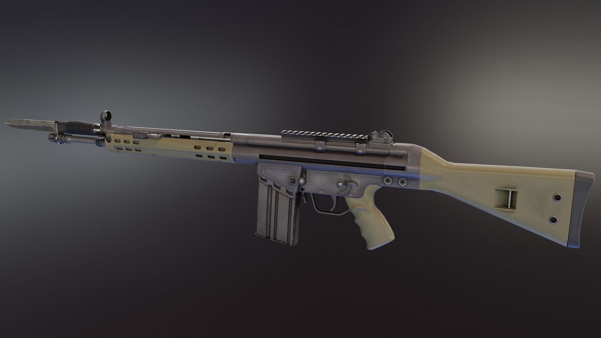 G3 Battle Rifle Model - TurboSquid 2245714