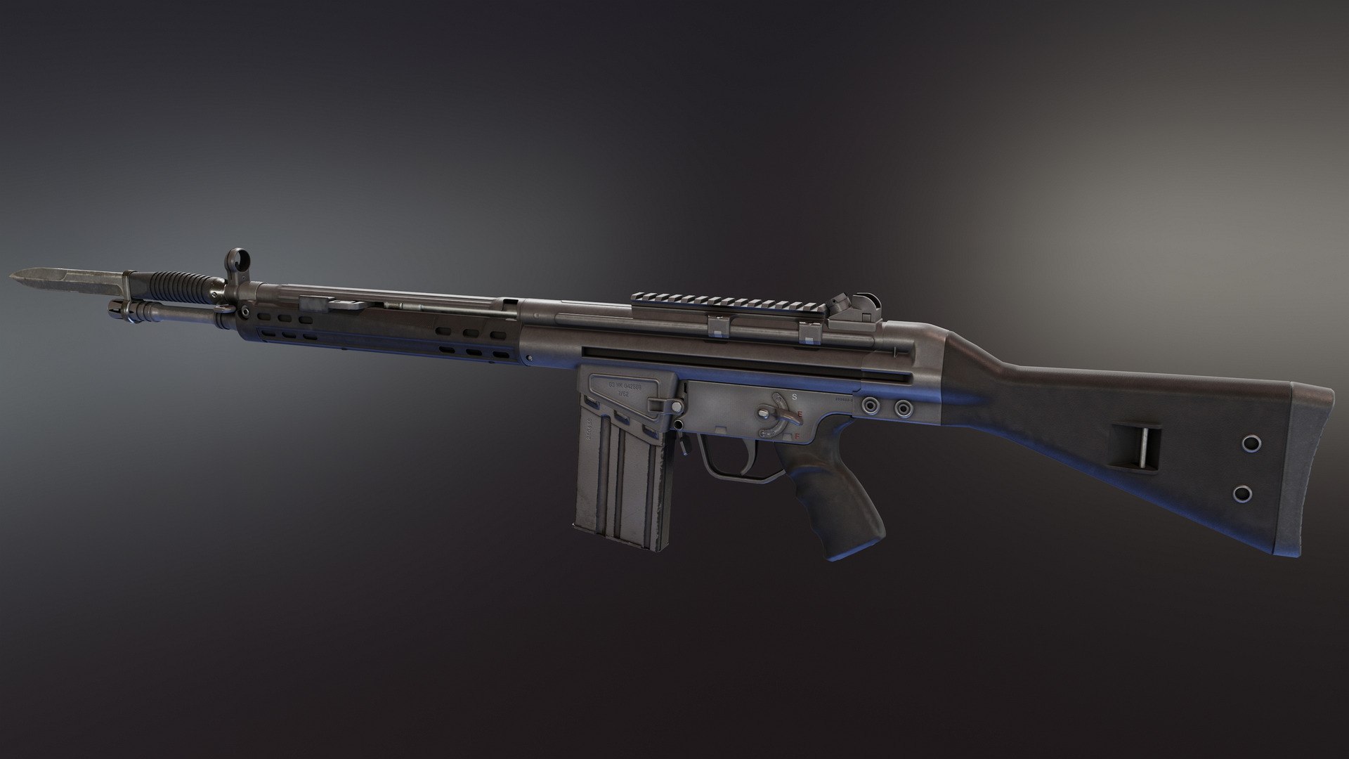 G3 Battle Rifle Model - TurboSquid 2245714