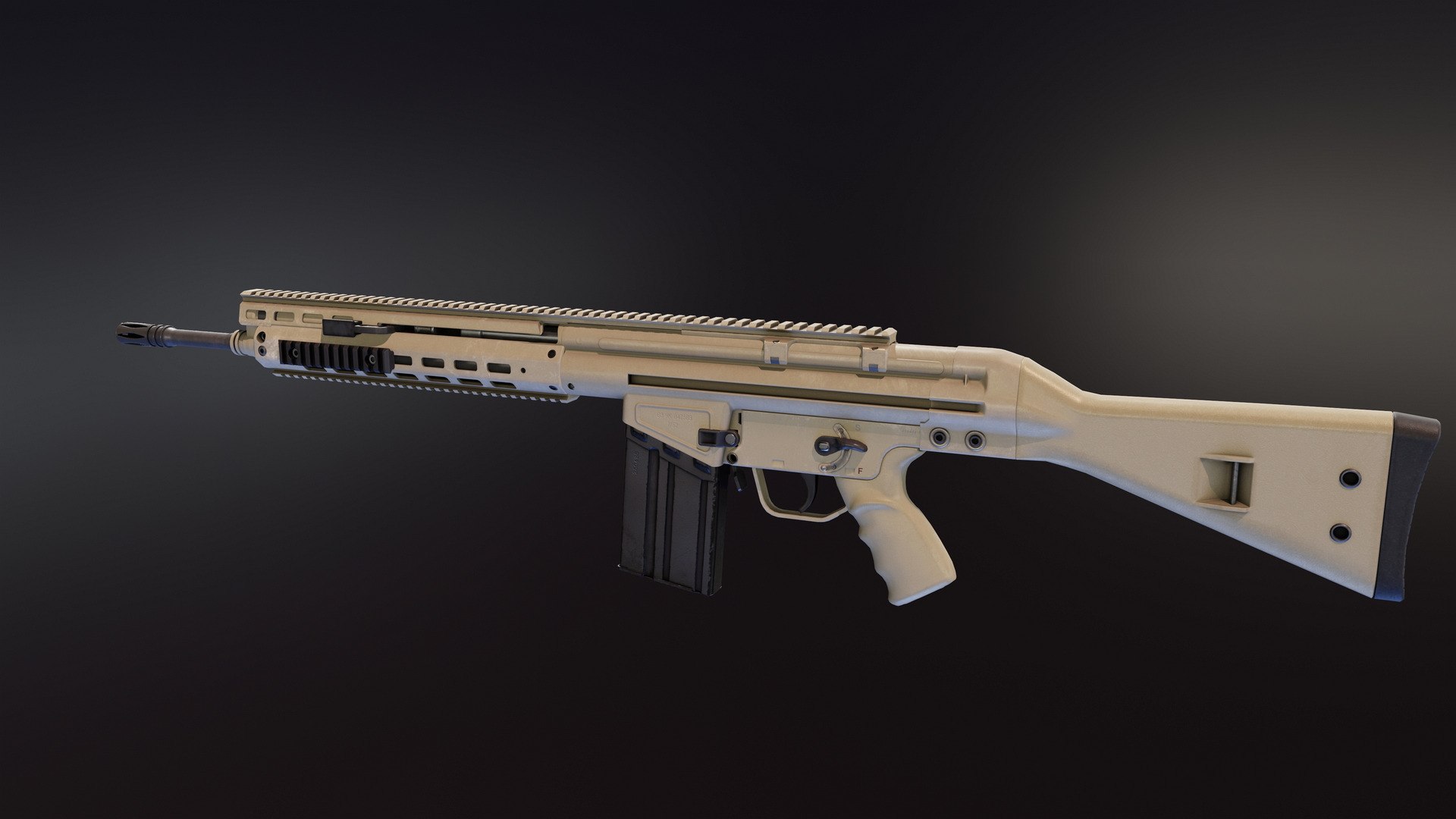 G3 Battle Rifle Model - TurboSquid 2245714