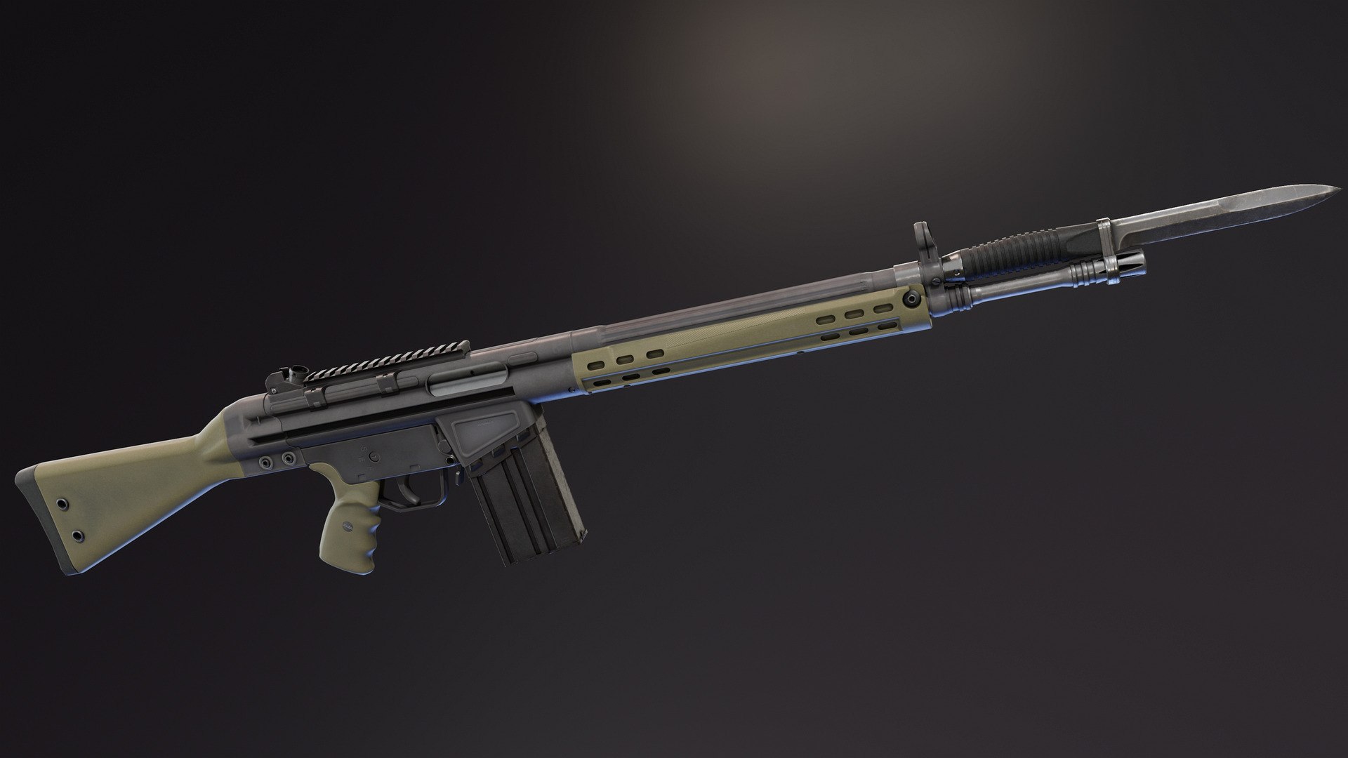 G3 Battle Rifle Model - TurboSquid 2245714
