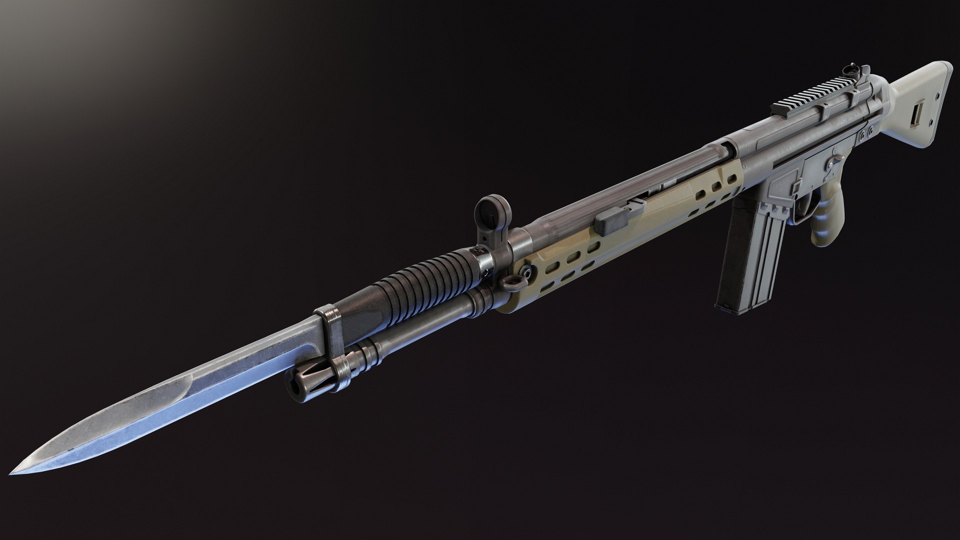 G3 Battle Rifle Model - TurboSquid 2245714