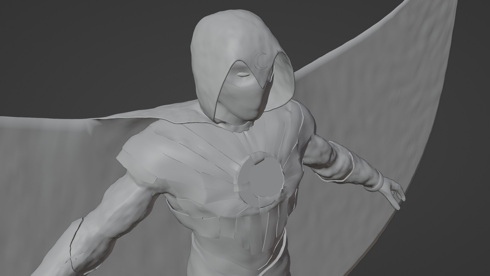 Moon Knight 3D Model - Rigged 3D Model - TurboSquid 1892905