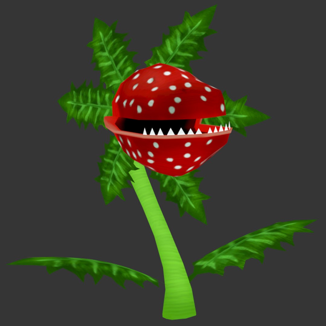 3D Model Rigged Plant Planty - TurboSquid 1256602