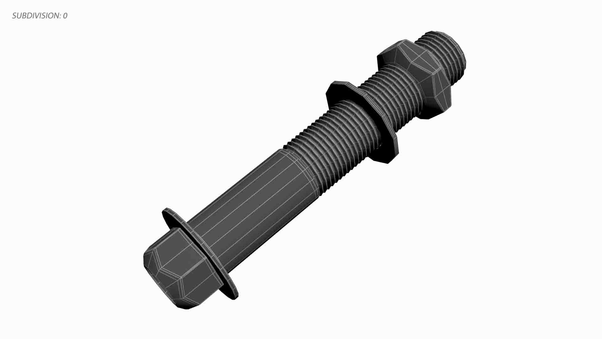 Hex Bolts Distributor 3D - TurboSquid 2262308