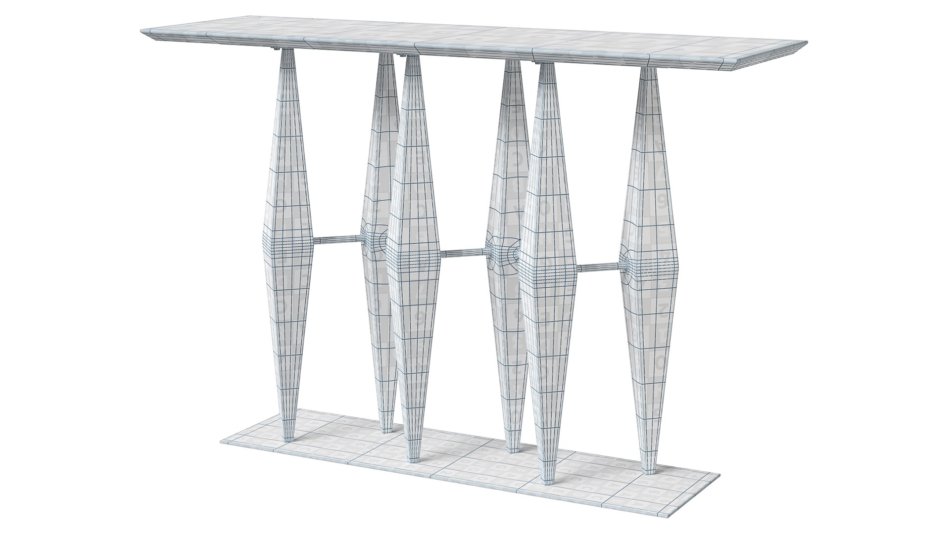 Arteriors Console Dagmar 3D - TurboSquid 2290371