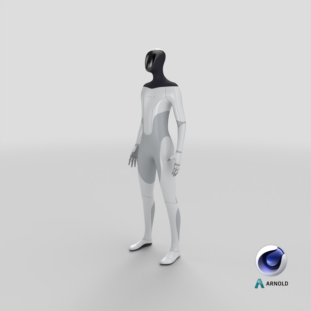 3D Tesla Bot Neutral Pose model - TurboSquid 1807024