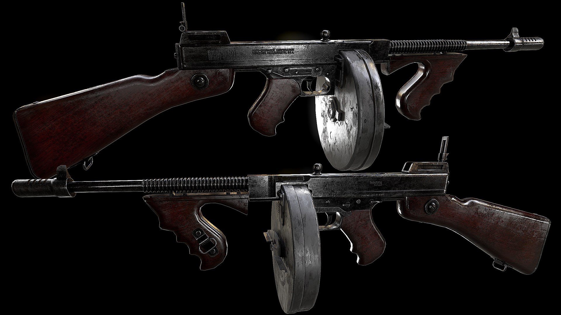 Thompson Typewriter Modelo 3D - TurboSquid 1946277