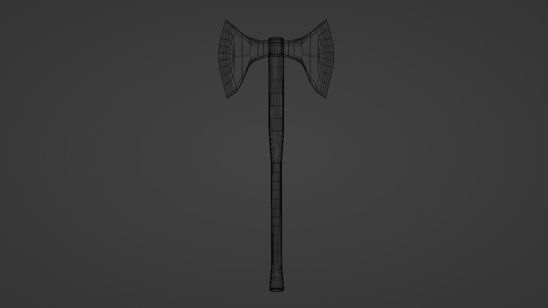 3D Double Axe - TurboSquid 1955925