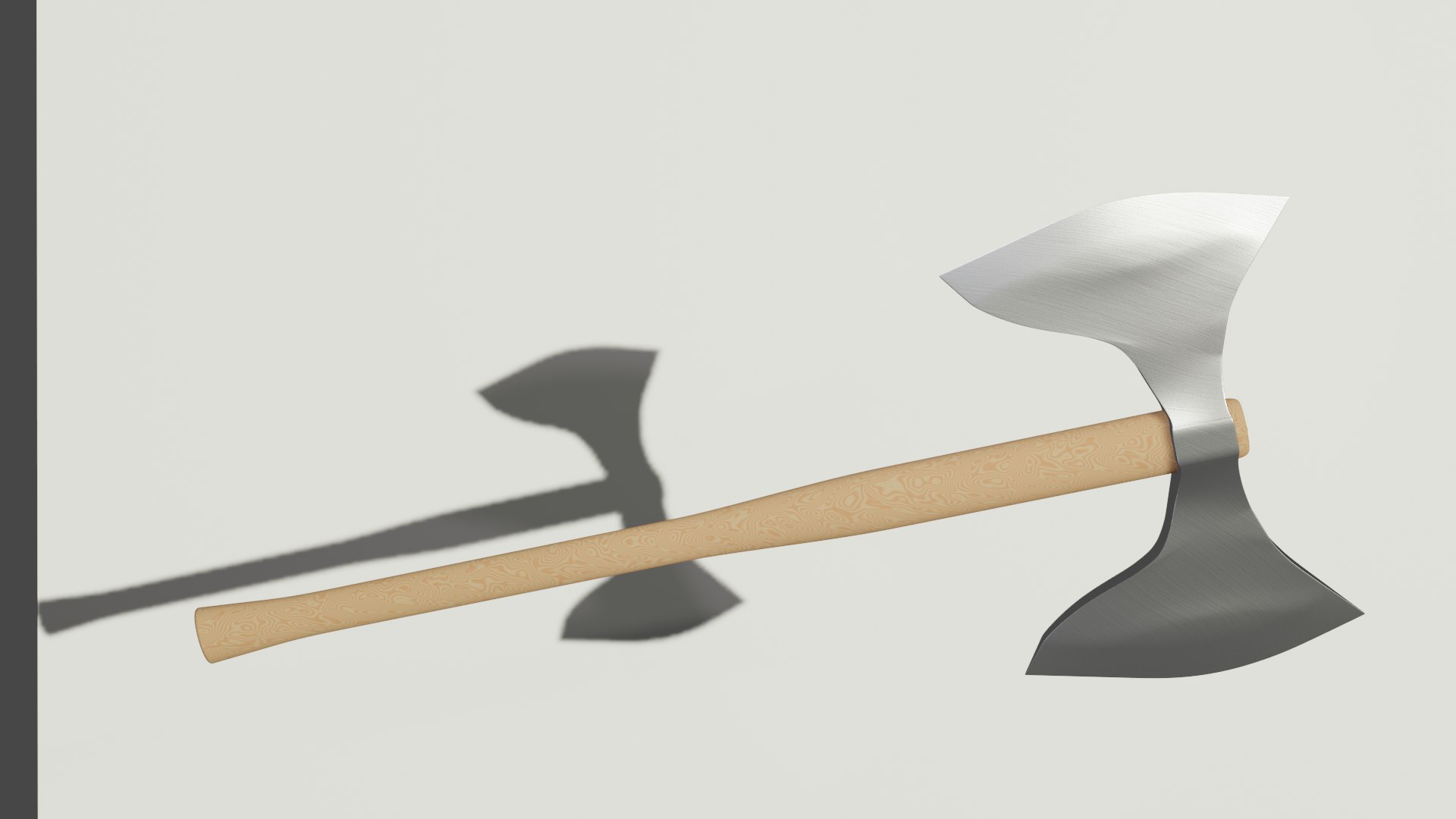 3D Double Axe - TurboSquid 1955925