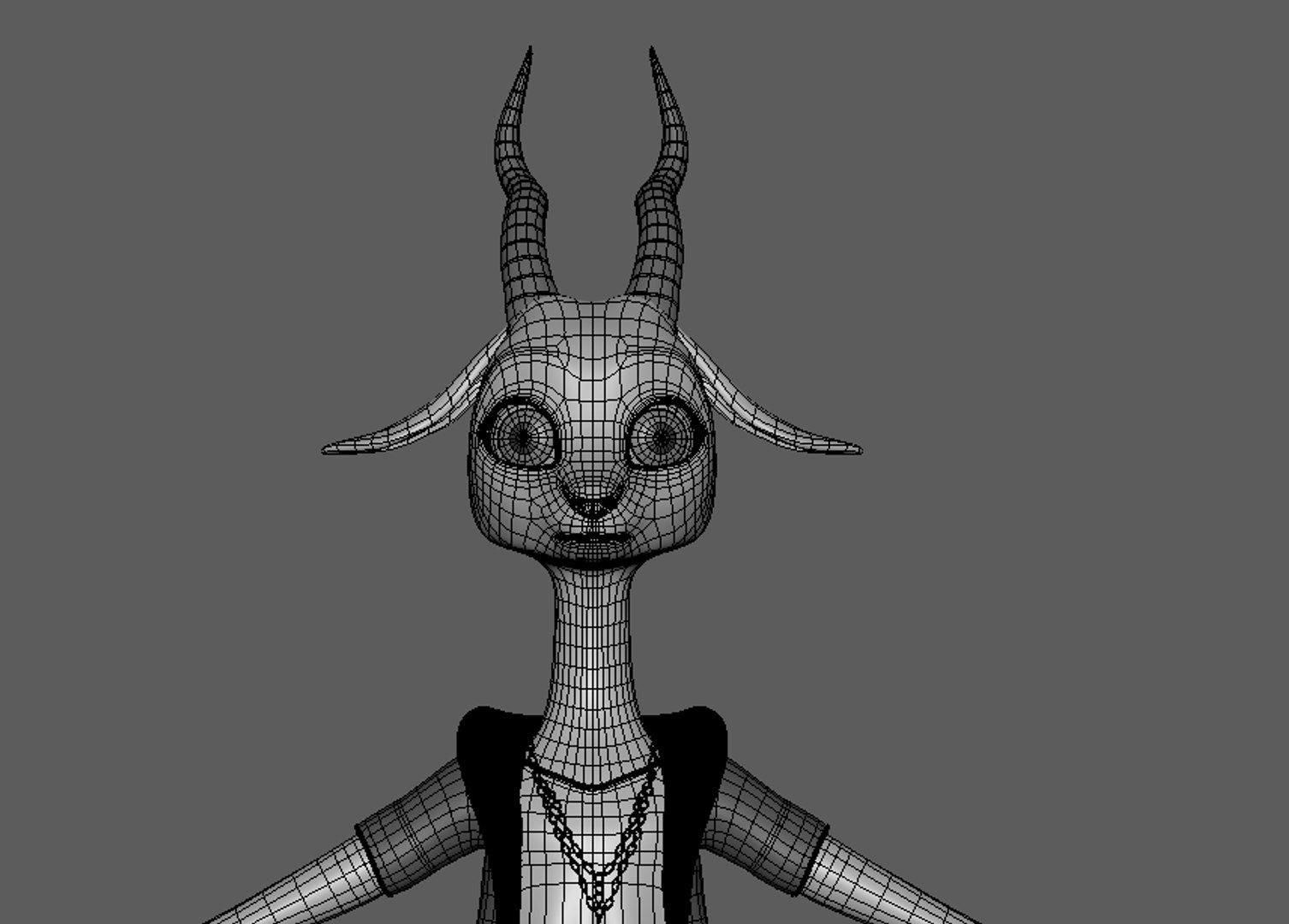 3D Cartoon Deer- Base Mesh - TurboSquid 2182295