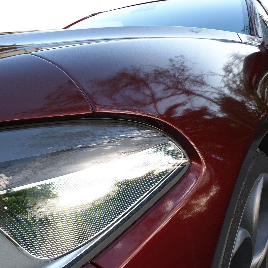 Car Paint 05 Monza Red Model - TurboSquid 1871835