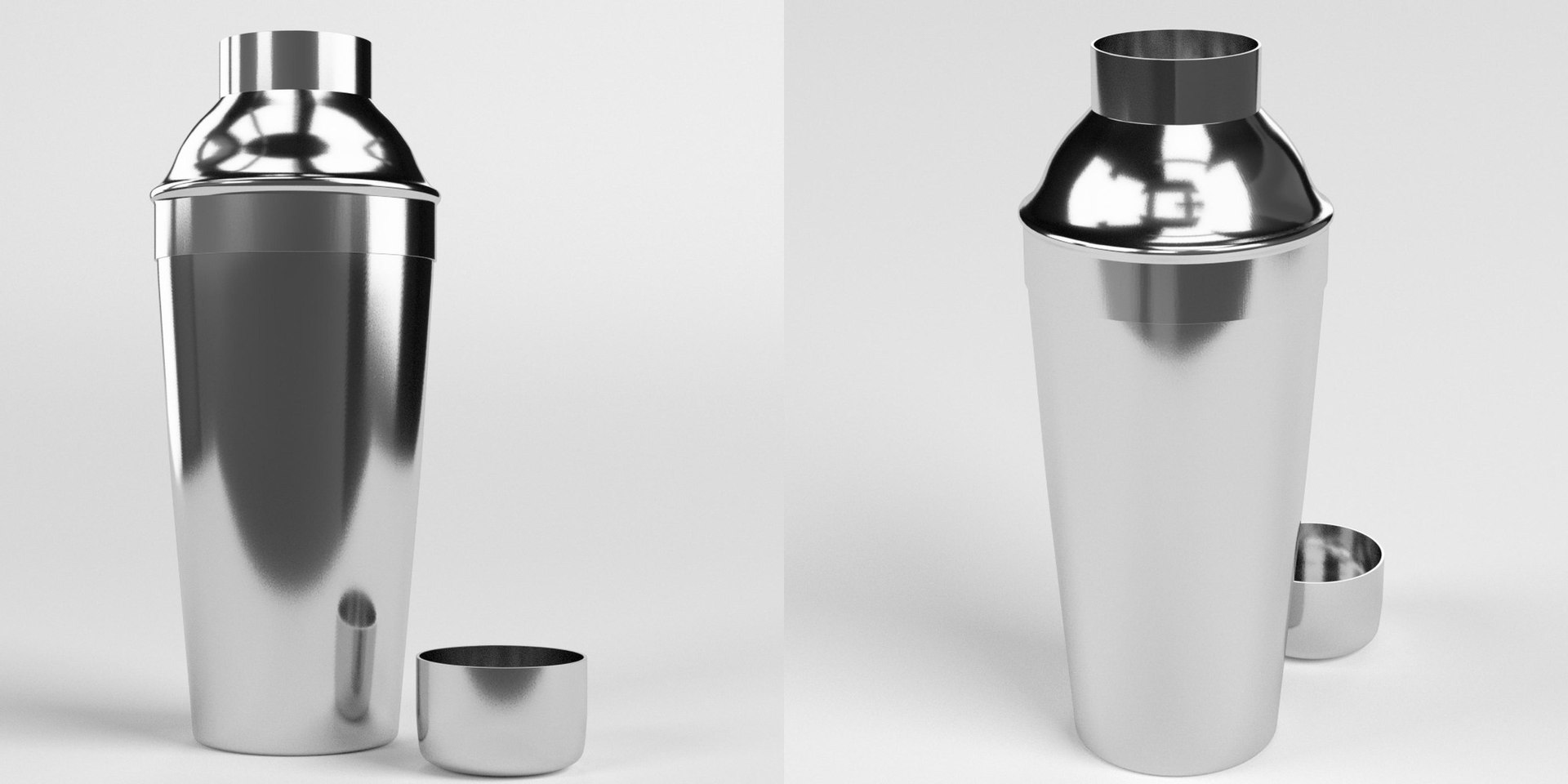 Cobbler Shaker 3D Model - TurboSquid 1584220