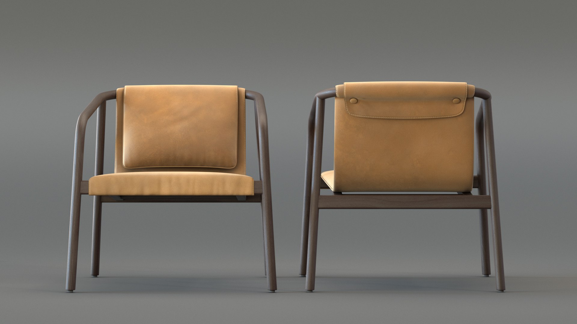 3D BERNHARDT Oslo Chair - TurboSquid 1900004