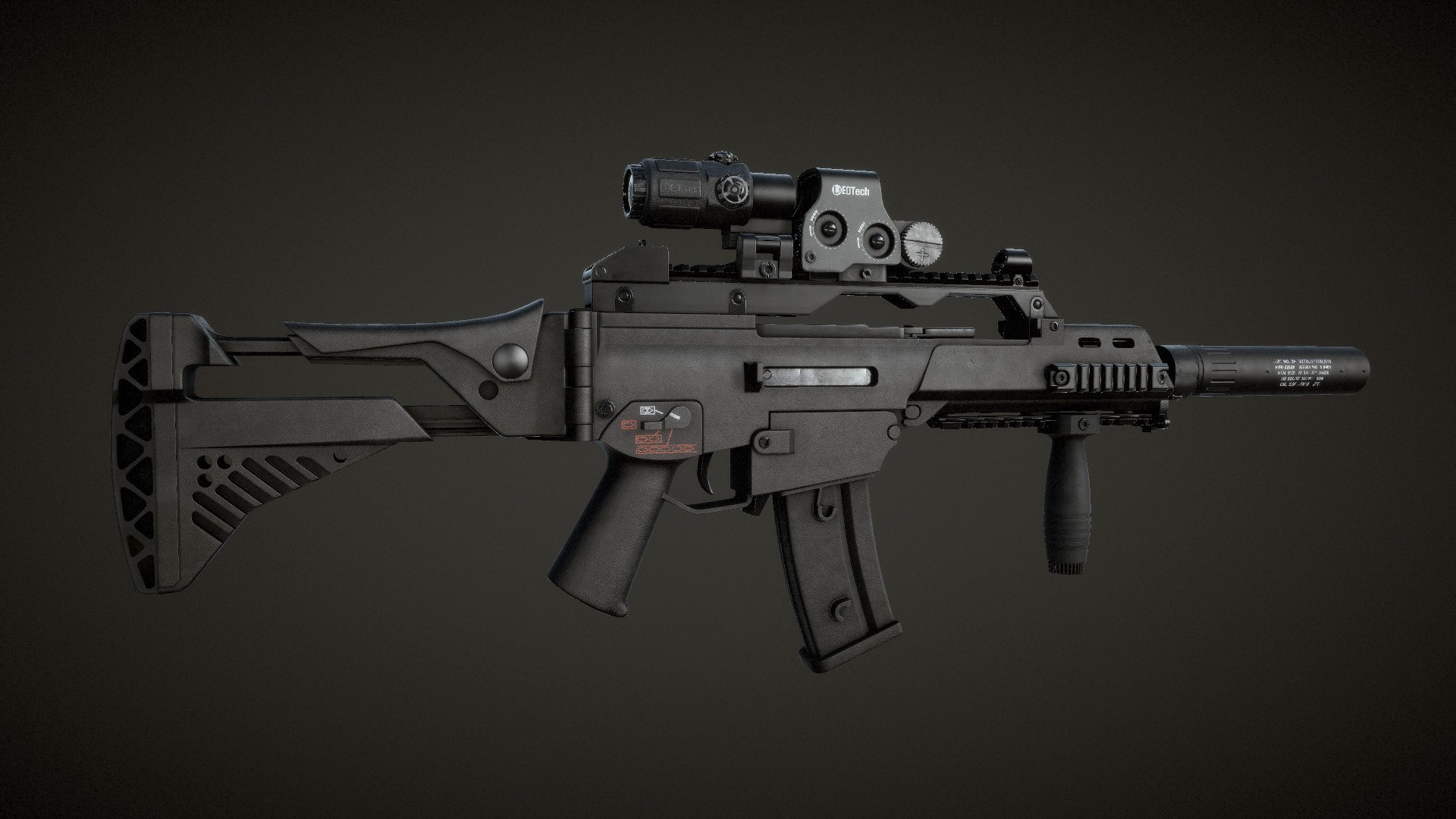 3D g36c carbine - TurboSquid 1212159