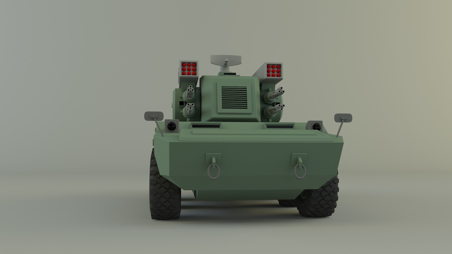 Anti Aircraft Surface To Air Missile SAM Model - TurboSquid 2329555