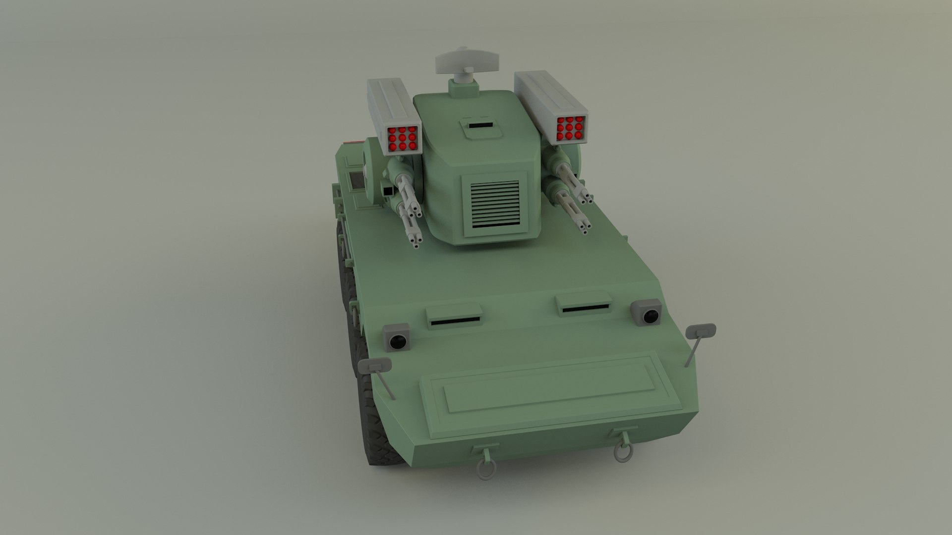 Anti Aircraft Surface To Air Missile SAM Model - TurboSquid 2329555