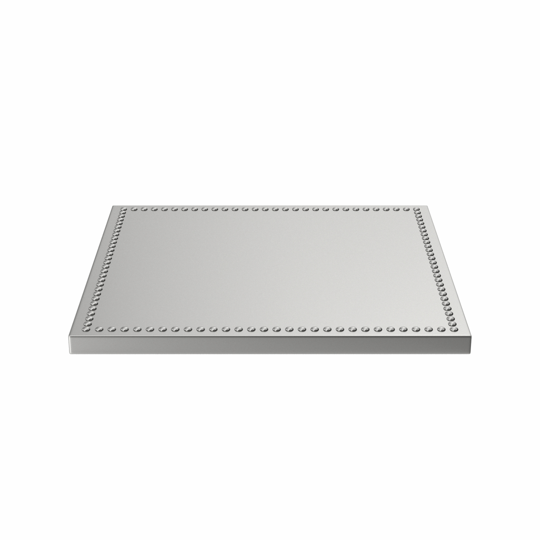 Riveted Metal Plate 3D - TurboSquid 2349166