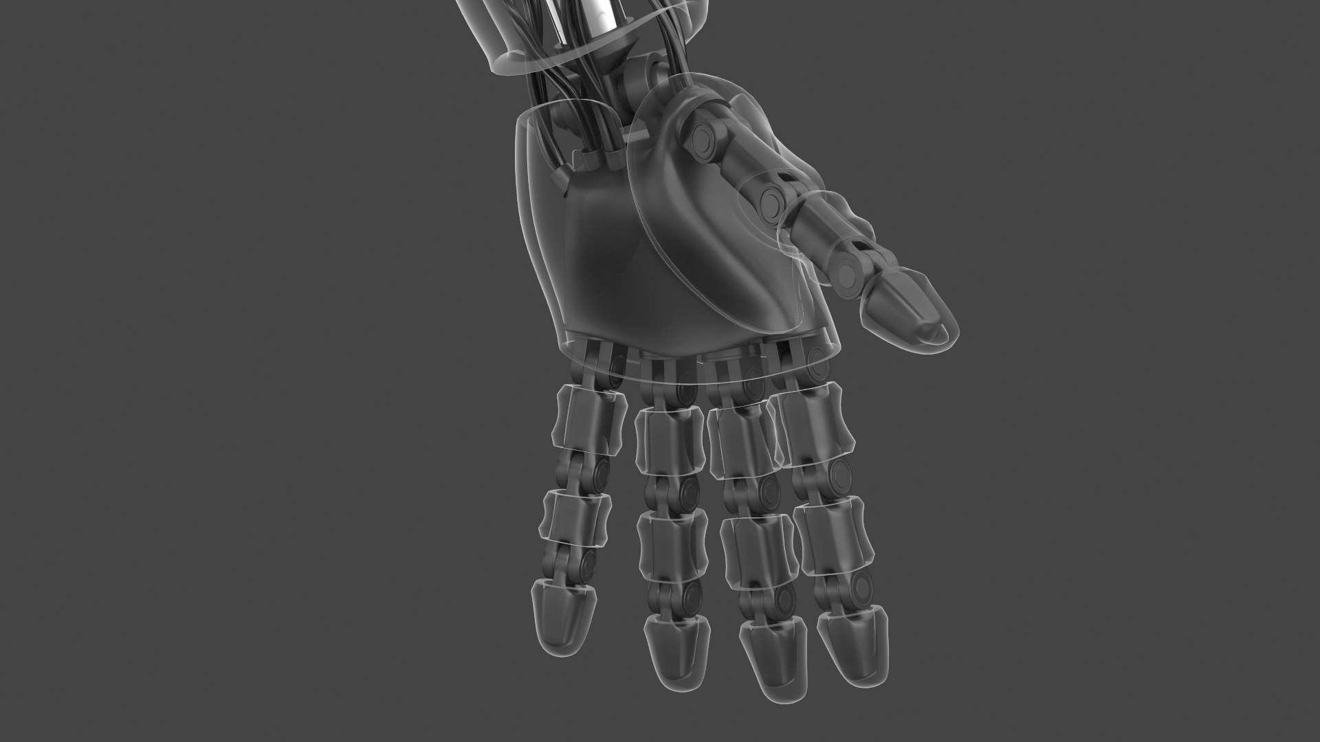 3D Male Cyborg Robot Rig - TurboSquid 2007804