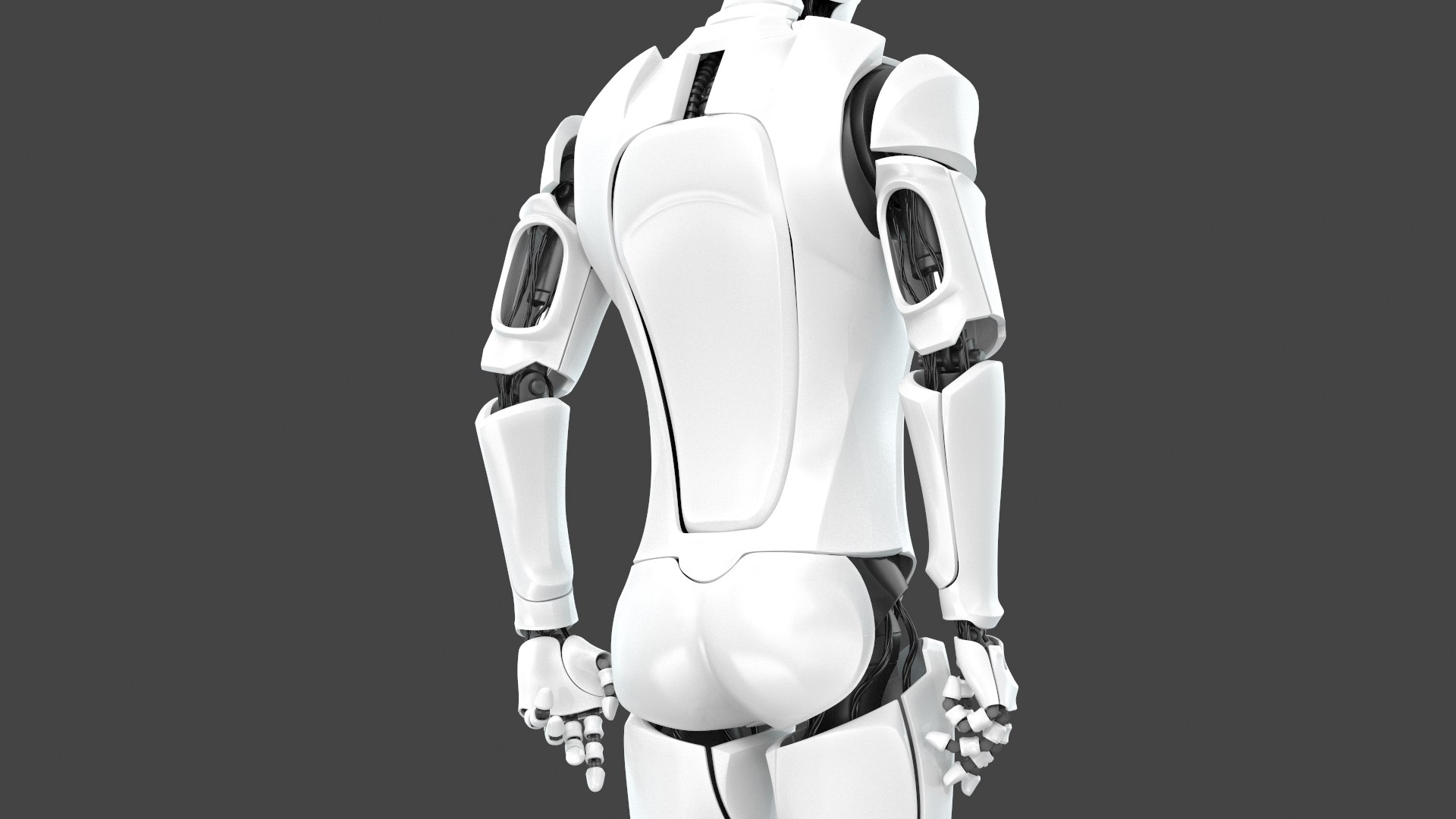 3D Male Cyborg Robot Rig - TurboSquid 2007804