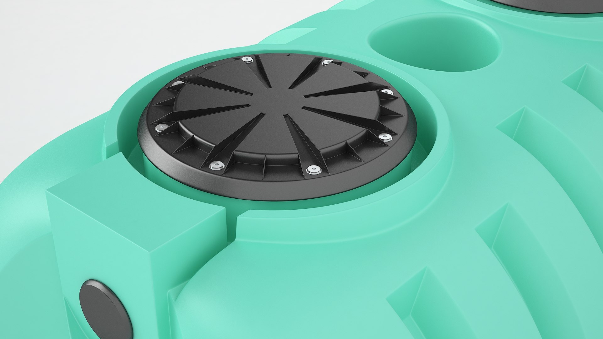 Low Profile Plastic Septic Tank 04 3D - TurboSquid 2058781