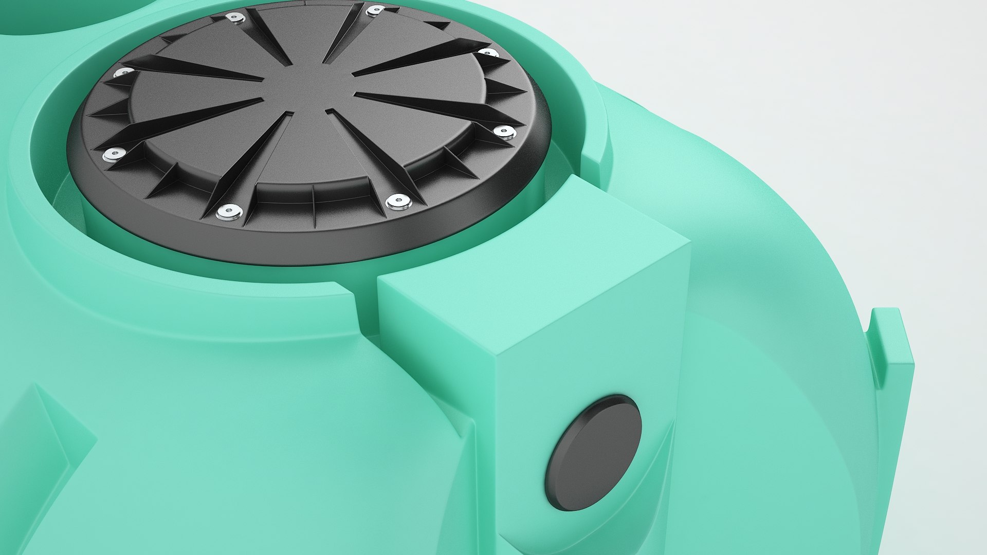 Low Profile Plastic Septic Tank 04 3D - TurboSquid 2058781