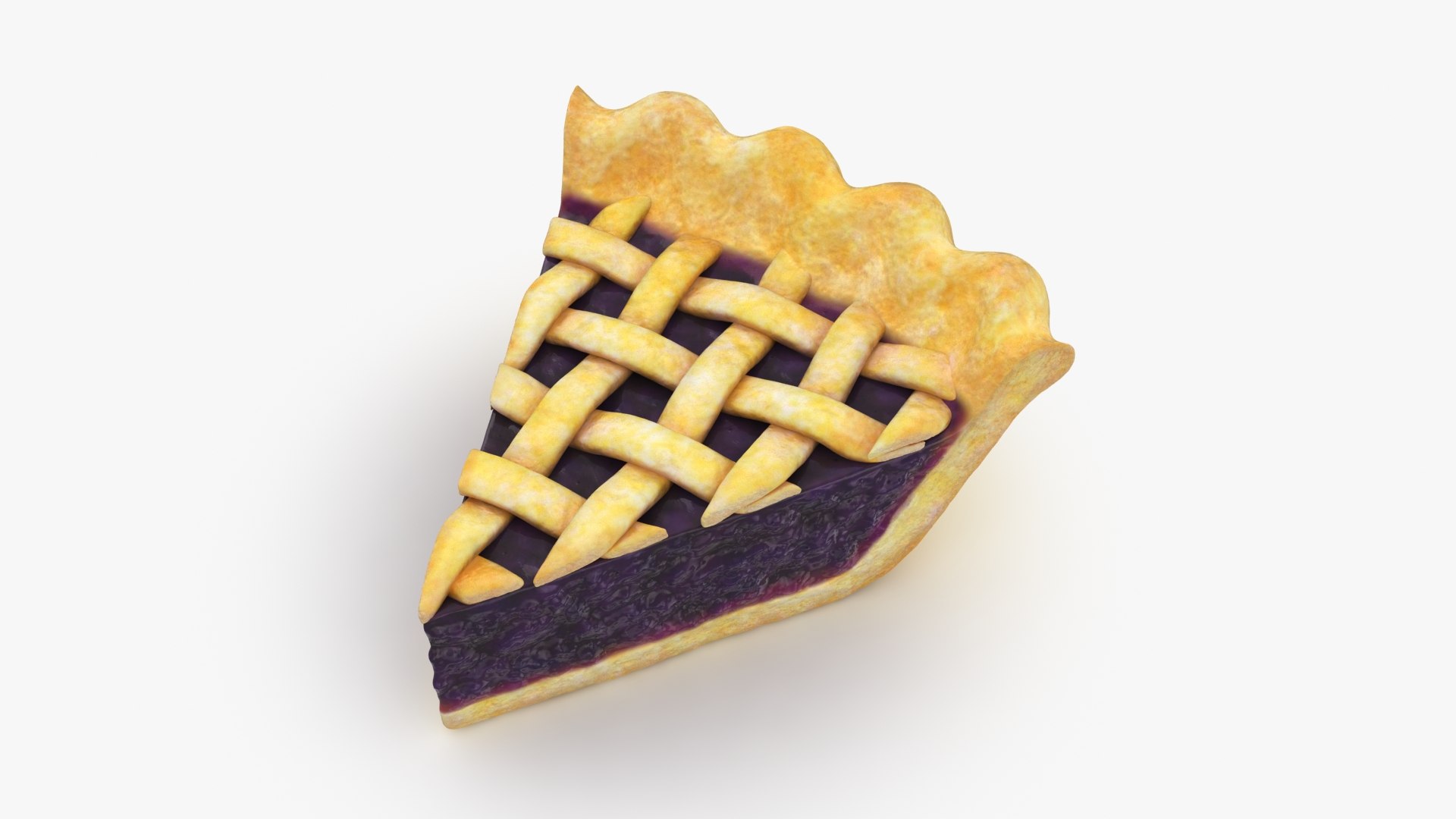 3D Model Pie Slice Collection 2 - TurboSquid 2072272