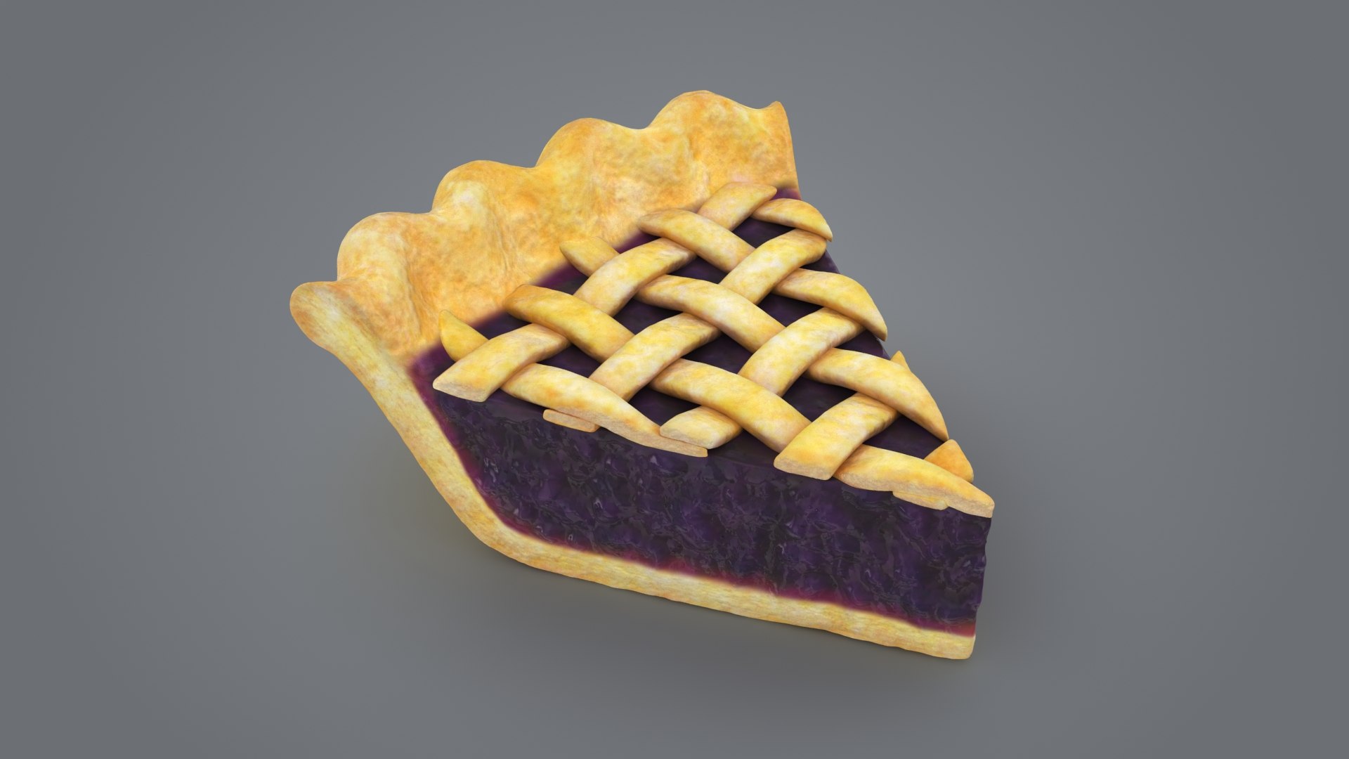 3D Model Pie Slice Collection 2 - TurboSquid 2072272