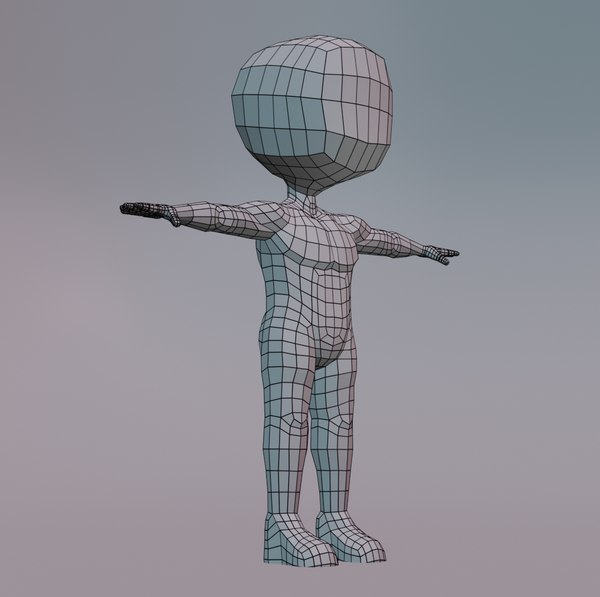 Free 3D simple character - TurboSquid 1446532