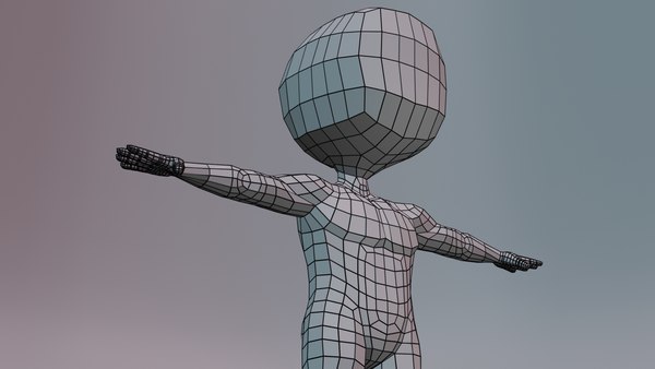 Free 3D simple character - TurboSquid 1446532
