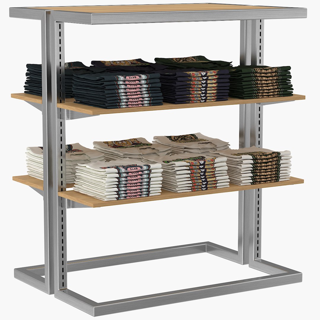 3D Clothing Retail Display Bundle Collection 1 Model - TurboSquid 2384846