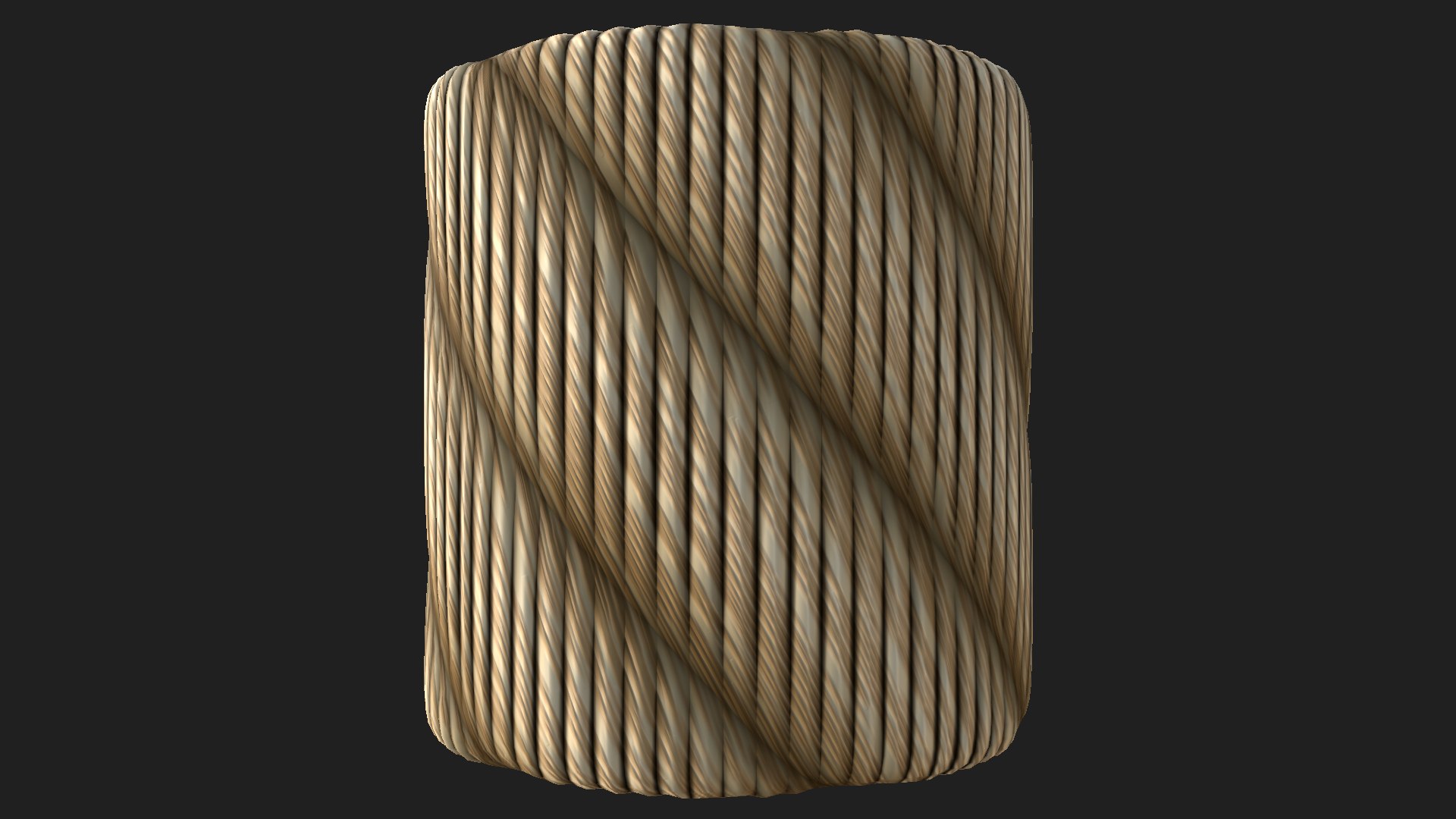 Seamless PBR Rope Material Textures Model - TurboSquid 2335383