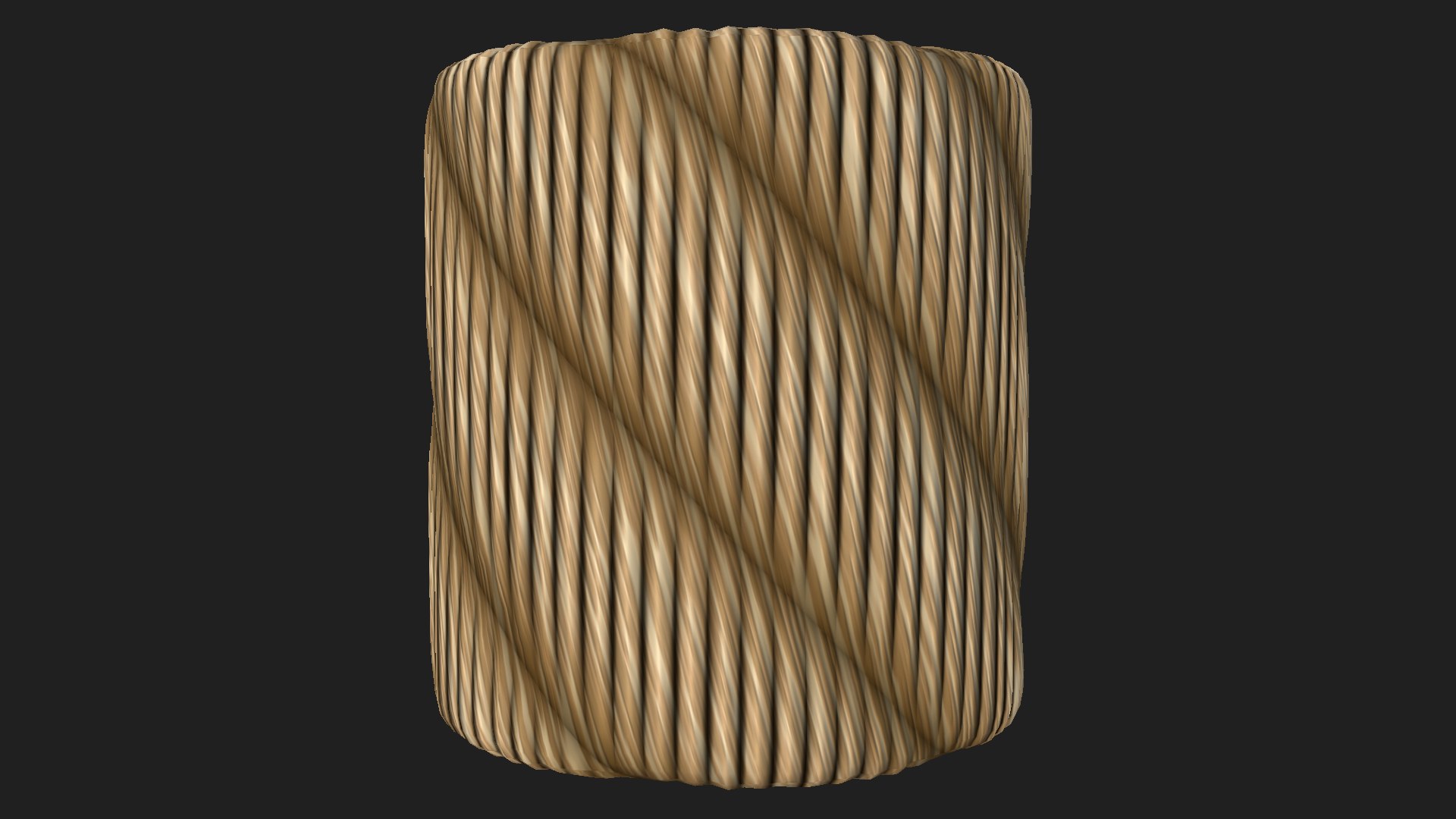 Seamless PBR Rope Material Textures Model - TurboSquid 2335383