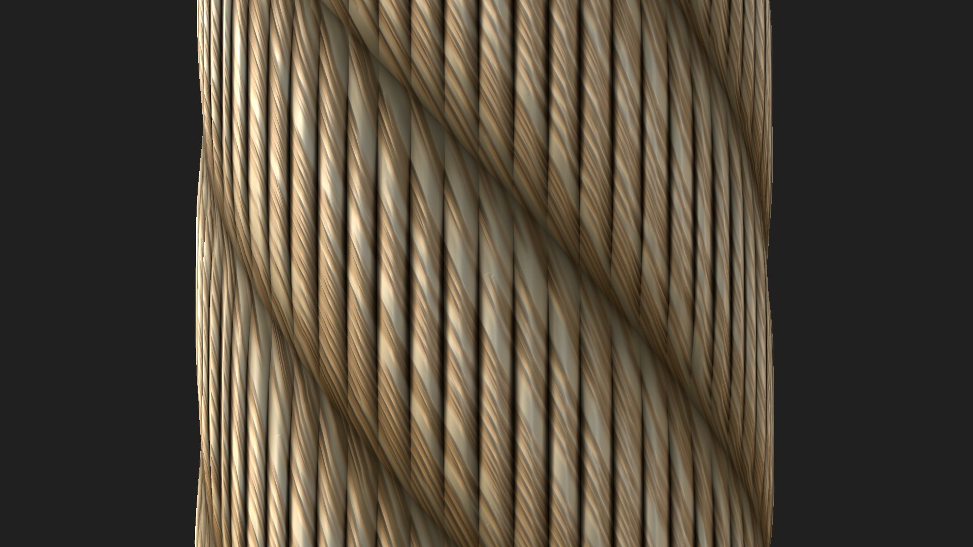 Seamless PBR Rope Material Textures Model - TurboSquid 2335383