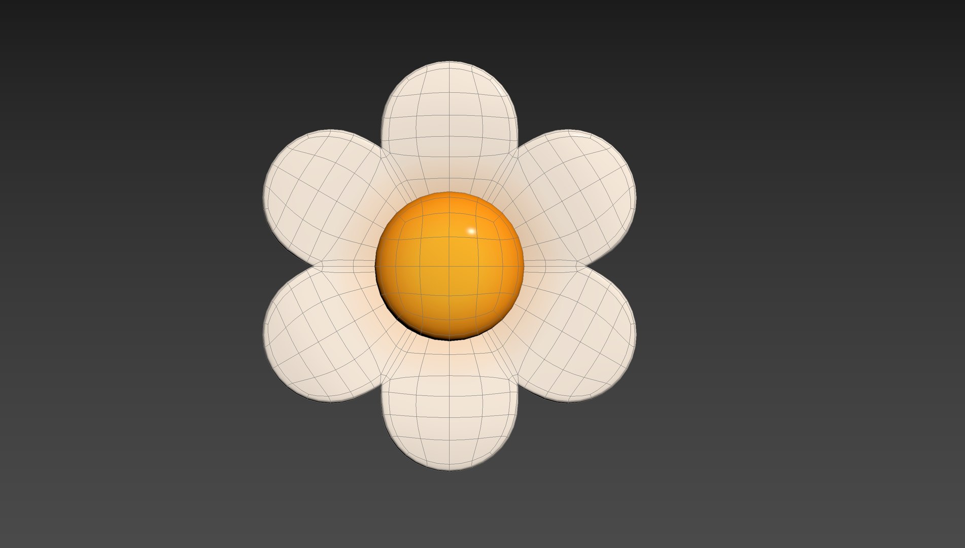3D Cartoon Flower - TurboSquid 2010250