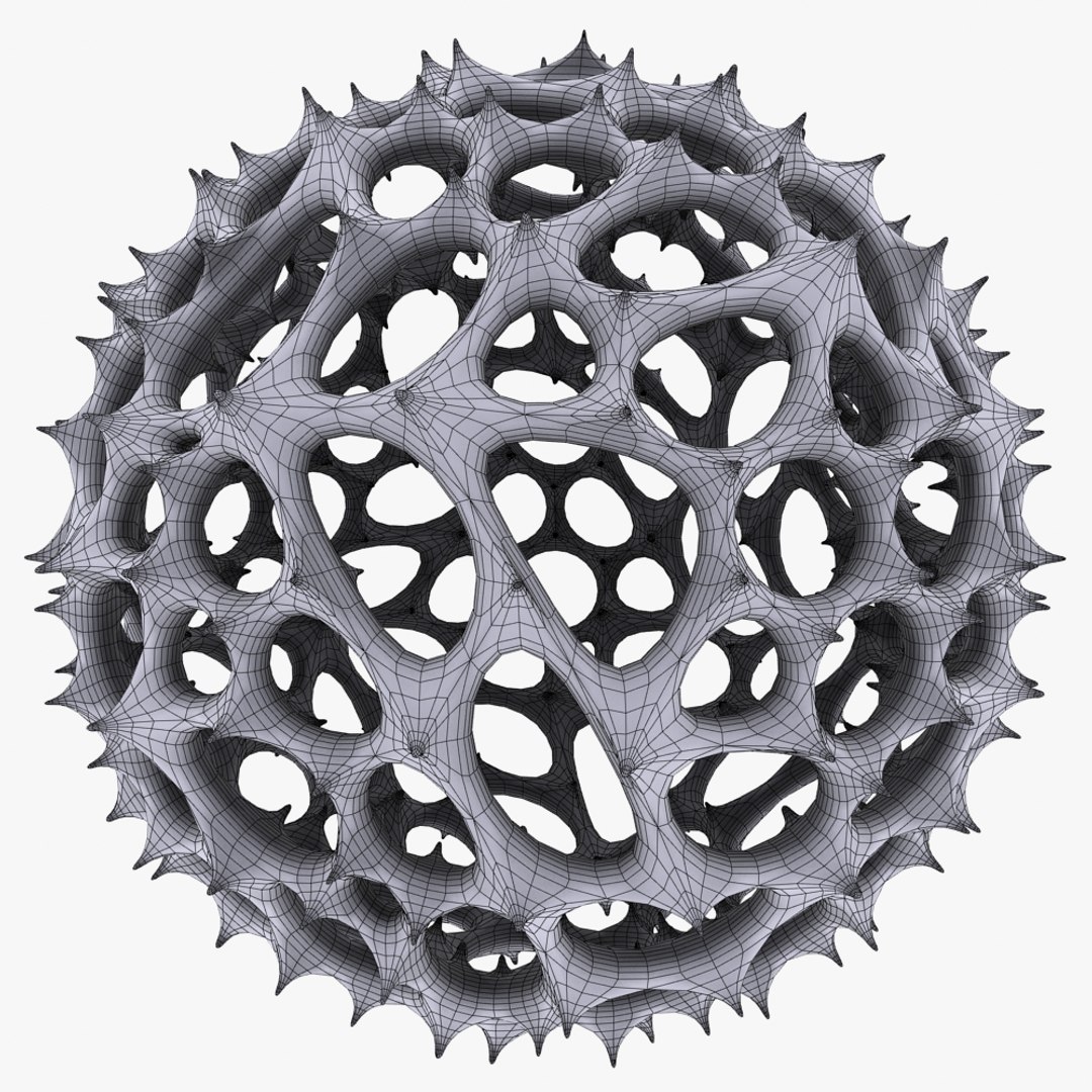 Complex Shape 3d Model