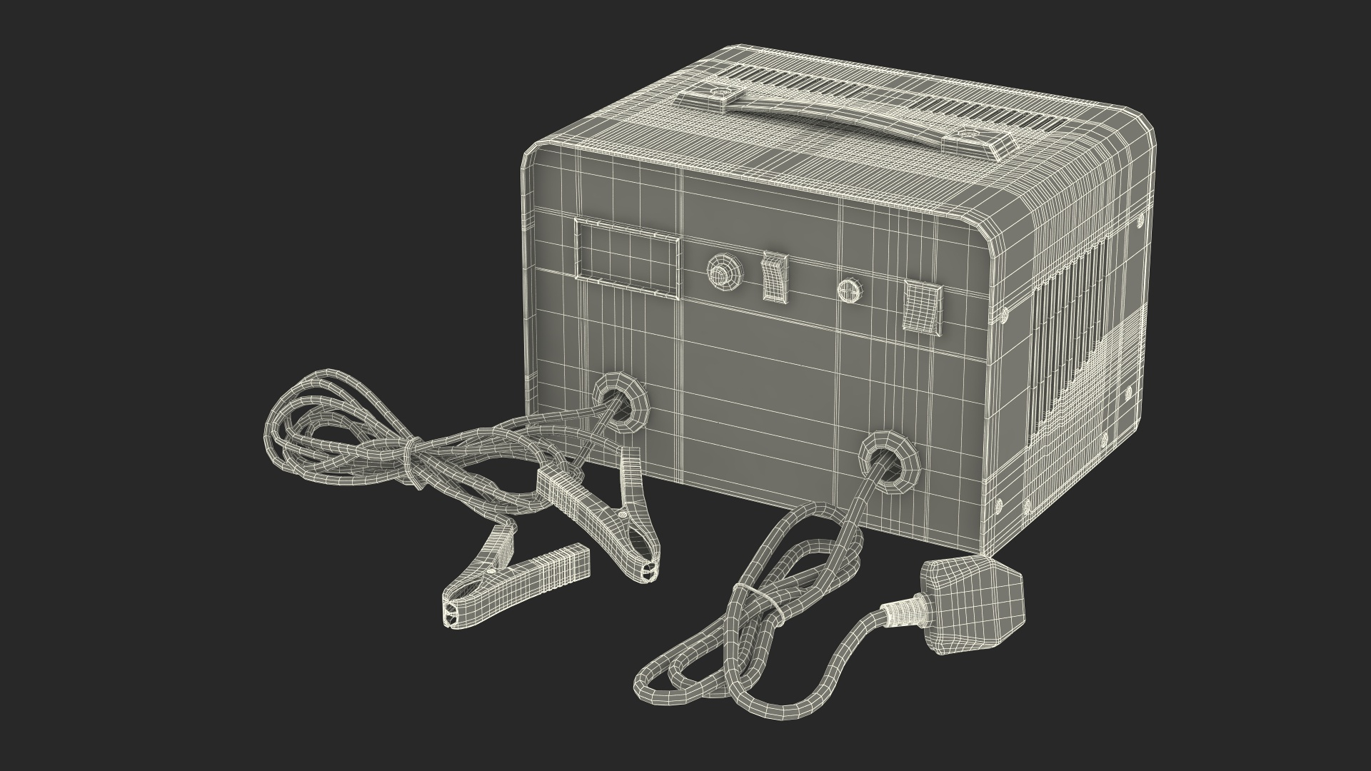 3D Car Battery Charge Red - TurboSquid 2185712